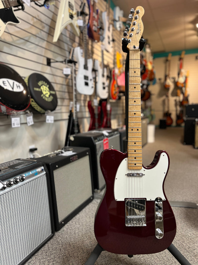 Used Fender Standard Telecaster (2000-2002) Red – Faders Music Inc.