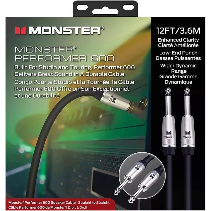 Monster Performer 600 12ft Speaker Cable