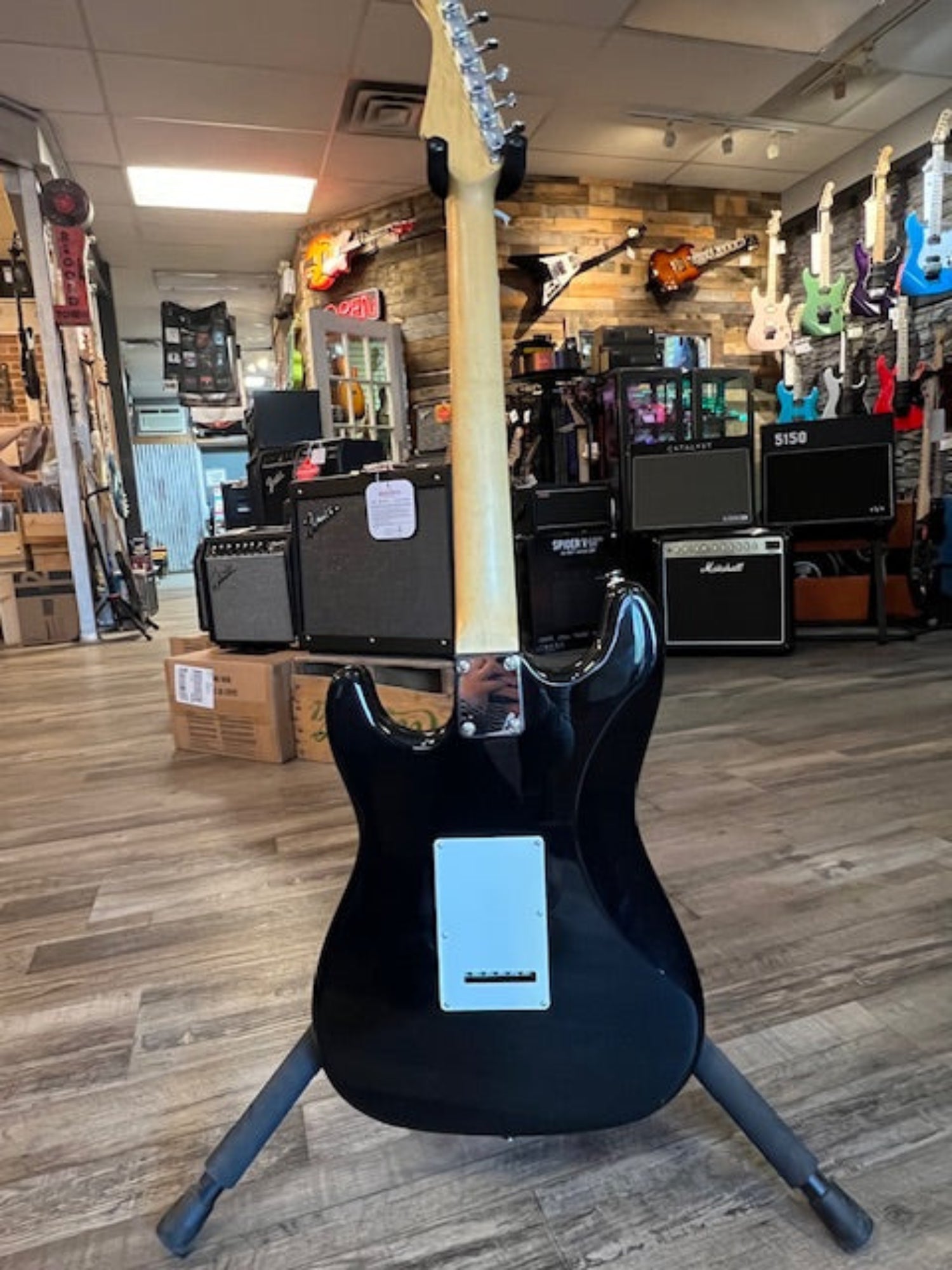 USED Samick Silvertone Stratocaster, Black